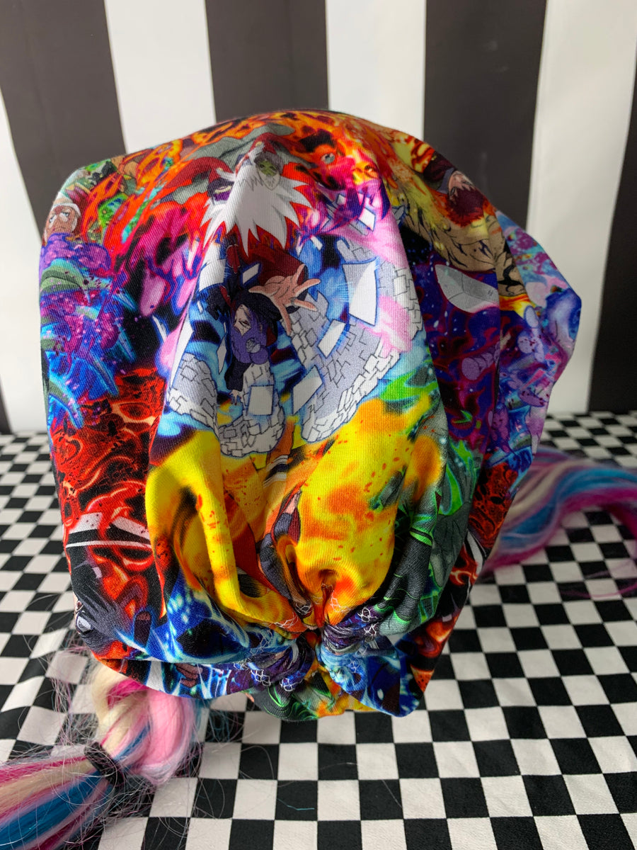 Anime fan art slouchy hat – Pixie K Creations